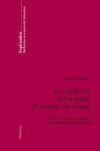 La transition entre école et monde du travail