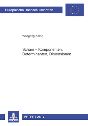 Scham - Komponenten, Determinanten, Dimensionen