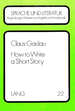 How to Write a Short Story